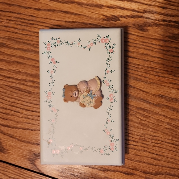 Other | Teddy Bear Jewelry Box With Mirror Inside | Poshmark